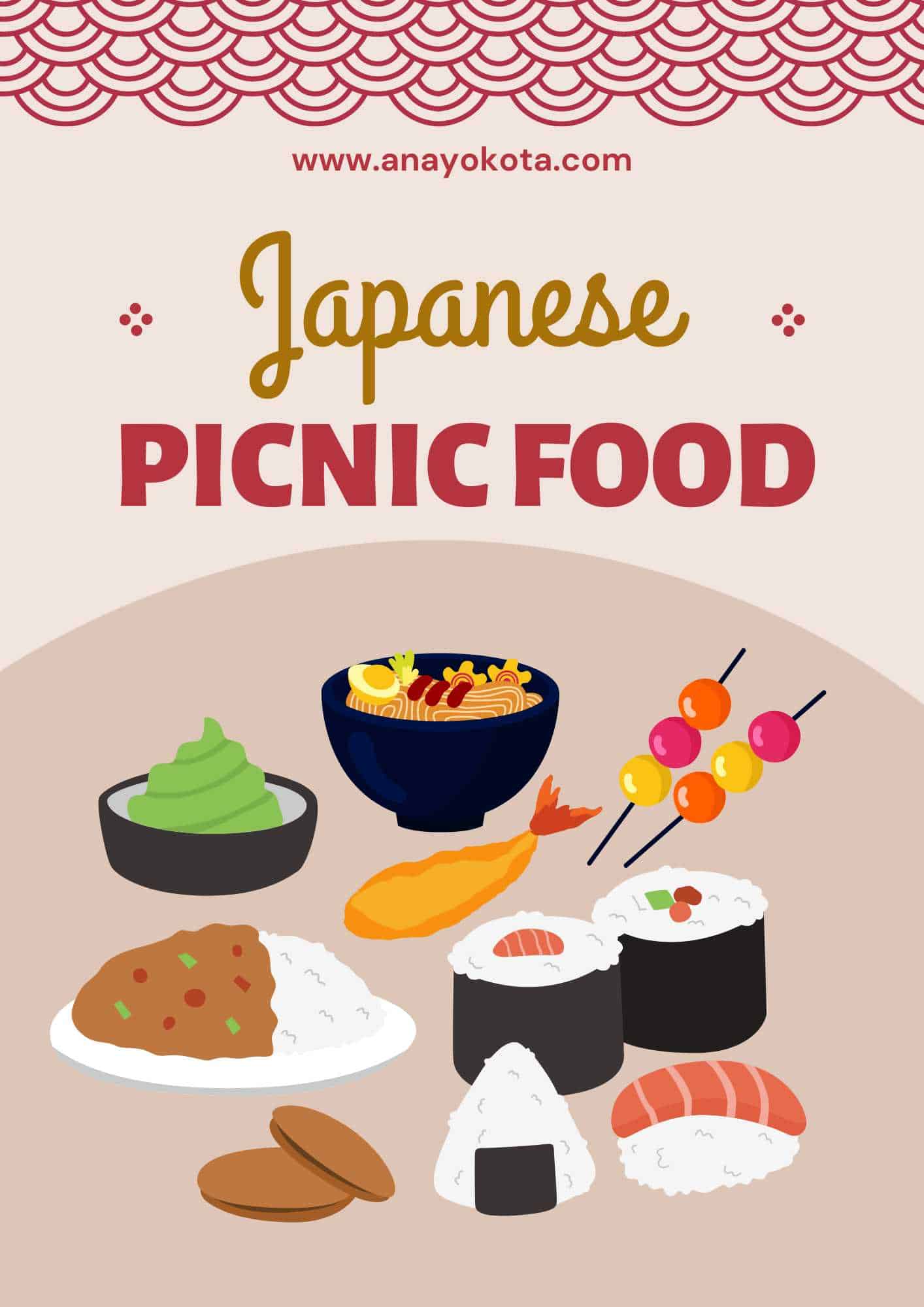 10 Delicious Japanese Picnic Food You Must Try | Ana Yokota